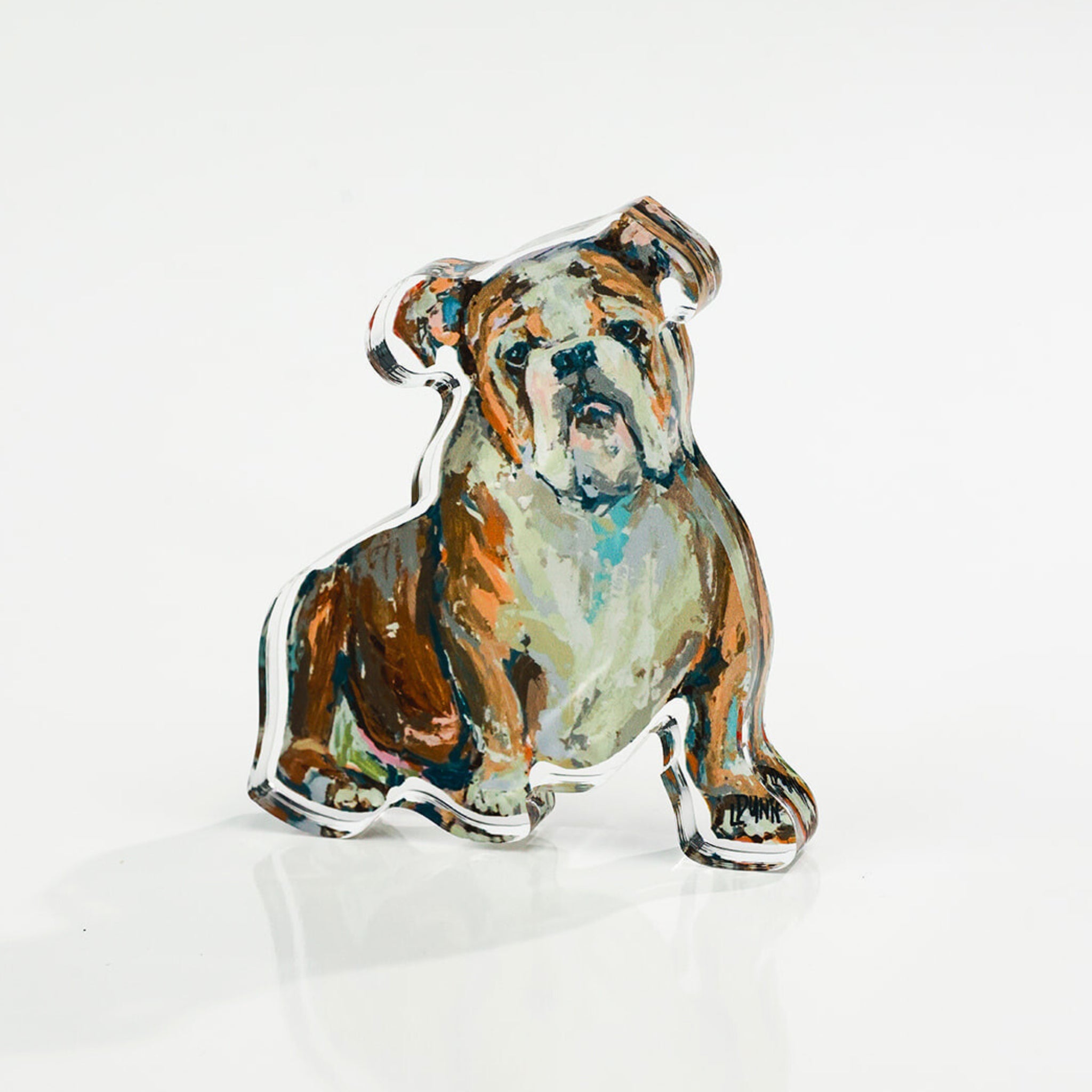BULLDOG ACRYLIC BLOCK